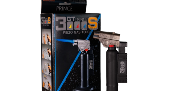 PRINCE DESKTOP FLUSH LIGHTER BLACK